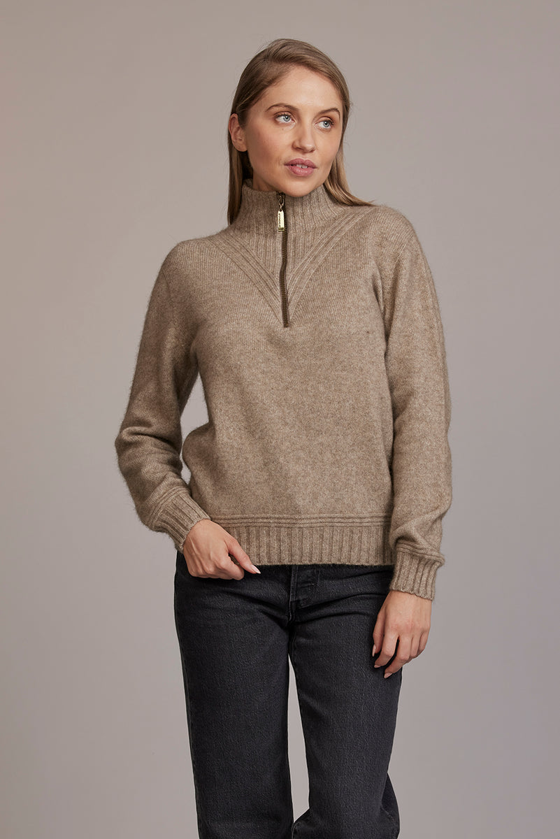 McDonald - 5040 Ridge Funnel Neck Sweater – Wools of Wanaka