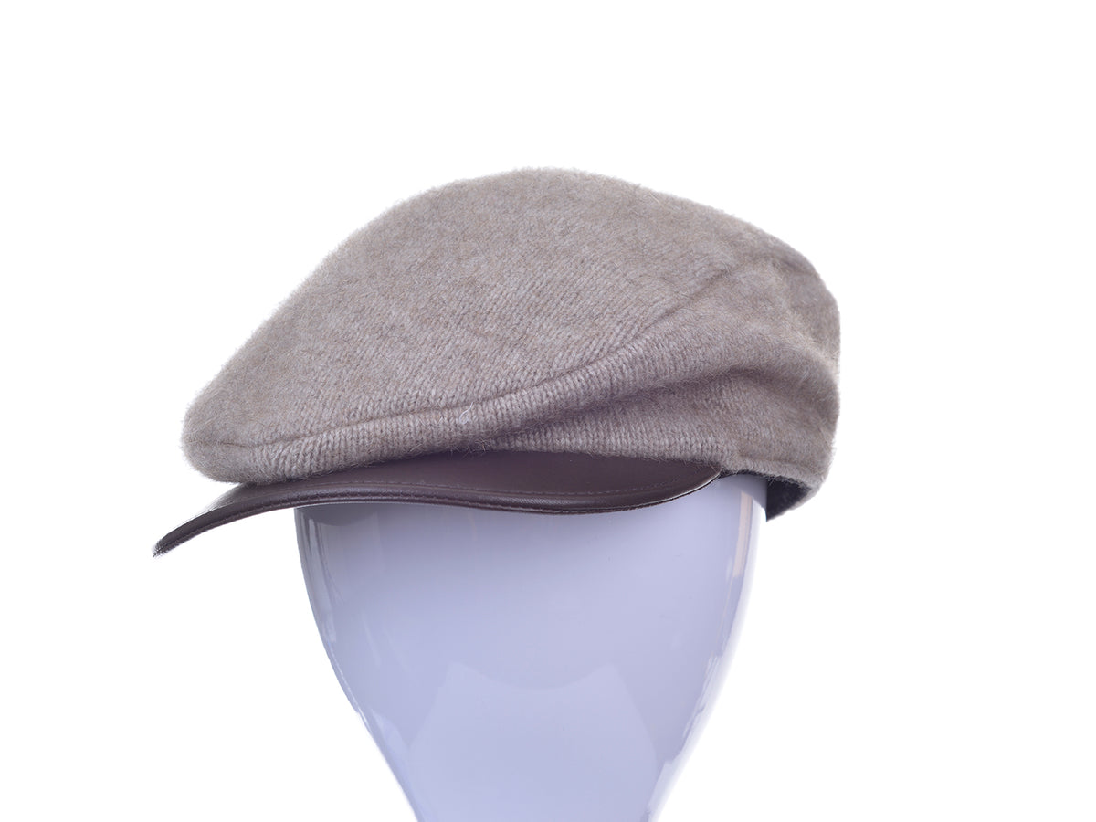 McDonald Cheesecutter Cap with Lambskin Peak – Wools of Wanaka